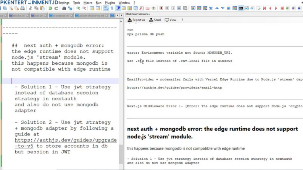 Cara Membuat File Markdown di Notepad - PKENTERTAINMENT