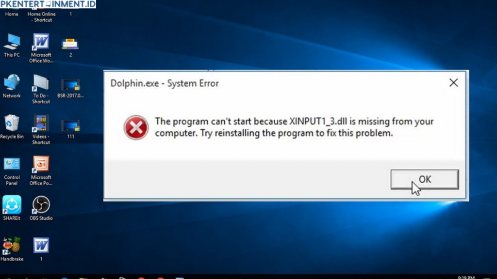 Xinput1_3.dll Hilang? Begini Cara Memperbaikinya di Windows 10 - PKENTERTAINMENT